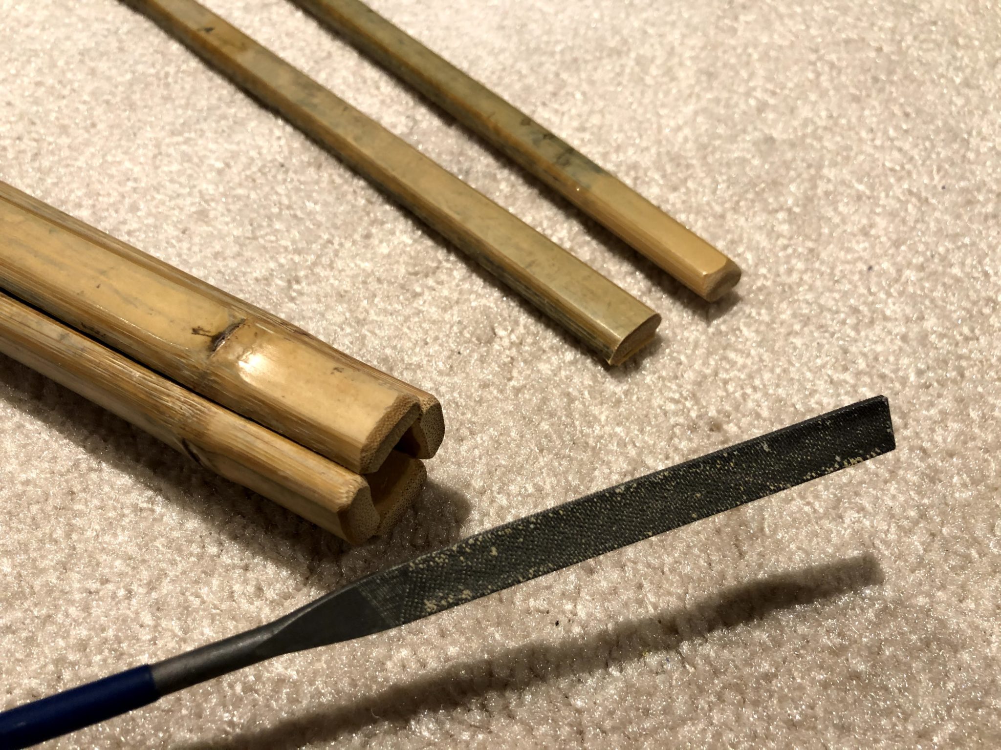 Making a Short Practice Shinai - Kensyukai Markham Kendo